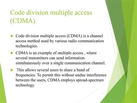 Multiple Access In Wireless Communication Ppt Computer Networking