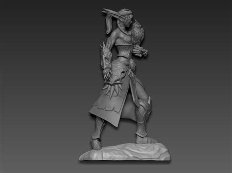 Tyranda Warcraft 3d Model By Andreyad77