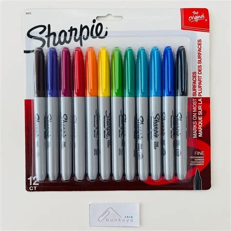 Sharpie Fine Point Permanent Marker Colour Set 30075 Shopee Philippines