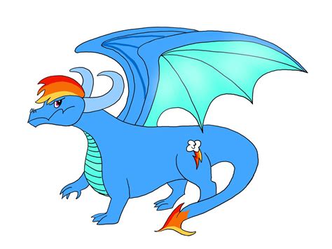 Rainbow Dash Dragon