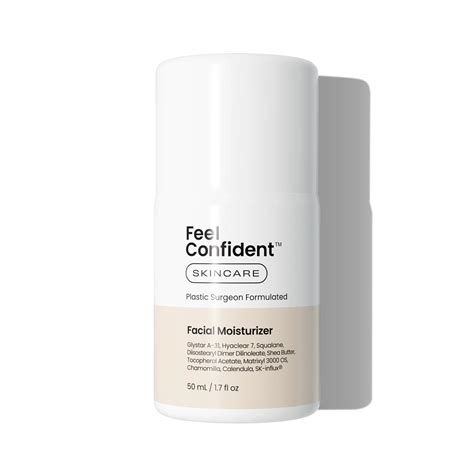 Facial Moisturizer Feel Confident