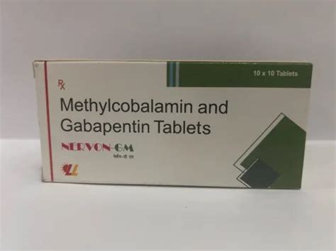 Methylocobalamin Gabapentin Tablet At ₹ 1300 Box Urban Bengaluru