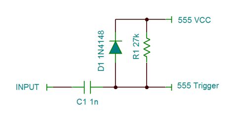 Non Re Trigger Able One Shot With Lmc555 Amplifiers Forum Amplifiers TI E2E Support Forums