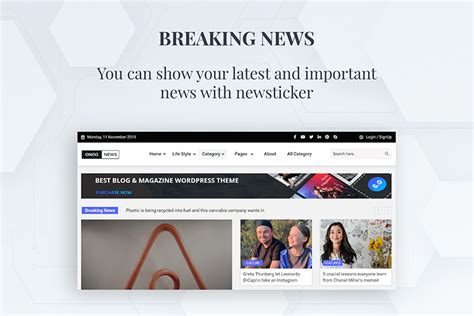 Onno Laravel News And Magazine Script Codemarket