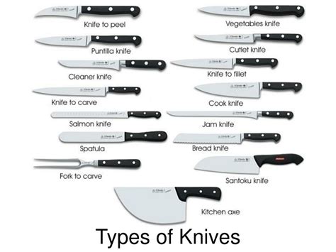 Types Of Kitchen Knives And Uses Besto Blog