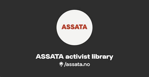 Assata Activist Library Twitter Instagram Facebook Linktree