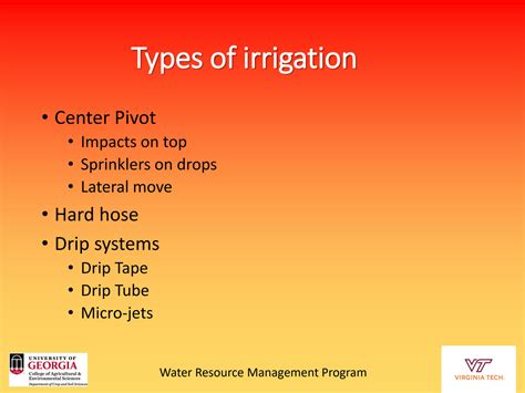 SOLUTION Different Types Of Irrigation Systems Studypool