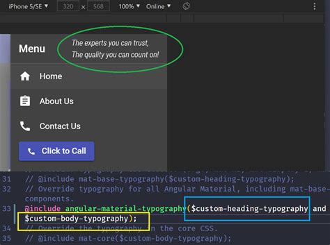 Angular Material 2 Fonts Custom Typography Config 6 Kris Bunda Design