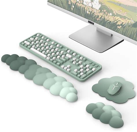 Cloud Wrist Rest Ergonomic Cloud Keyboard Wrist Rest With Mouse Rest