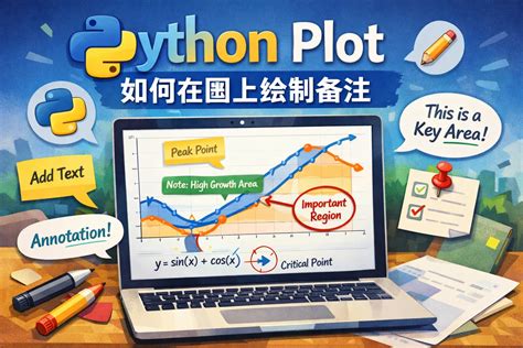 Python Plot如何在图上绘制备注 Python Plot如何在图上绘制备注