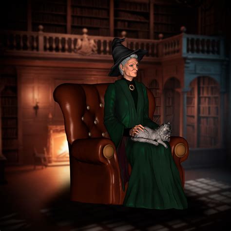 🐱 Minerva Mcgonagall Con Gato・archivo Stl Para Impresión 3d・cults