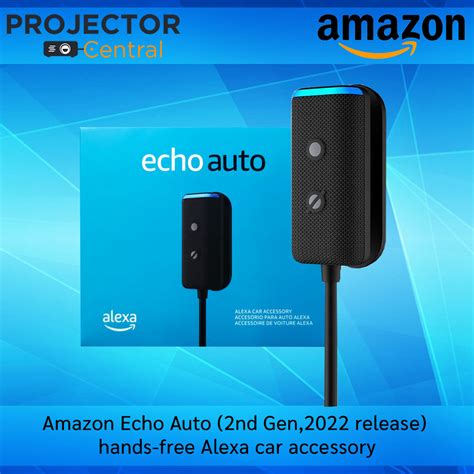 Amazon Echo Auto 2nd Gen2022 Release Hands Free Alexa Car Accessory