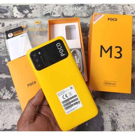 Jual POCO M3 YELLOW SECOND FULLSET LIKE NEW Shopee Indonesia