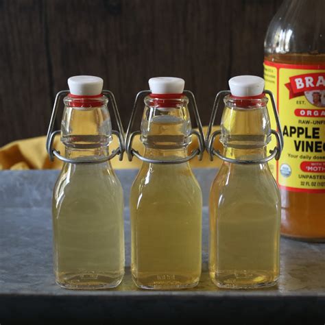 Apple Cider Vinegar Shots Acv Shots Recipe