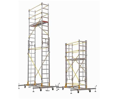 Aluminium Scaffolding 2x11 Rungs Double Part Finished Products Alum