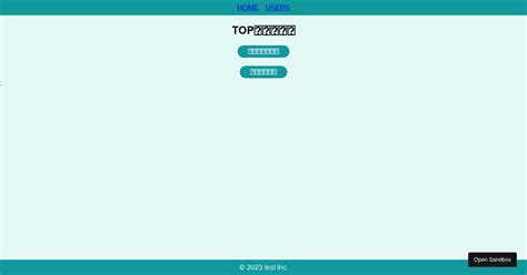 React Account Codesandbox