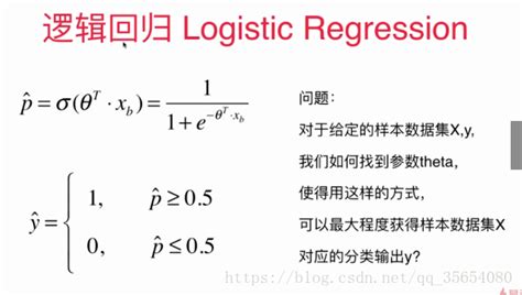 机器学习之逻辑回归logistic Regressionlogit回归模型与reg Csdn博客