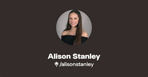 Alison Stanley Instagram Tiktok Linktree
