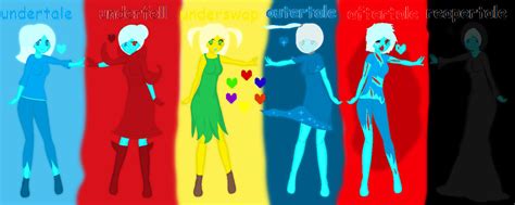Blue Different Undertale Aus By Creepypastamother On Deviantart