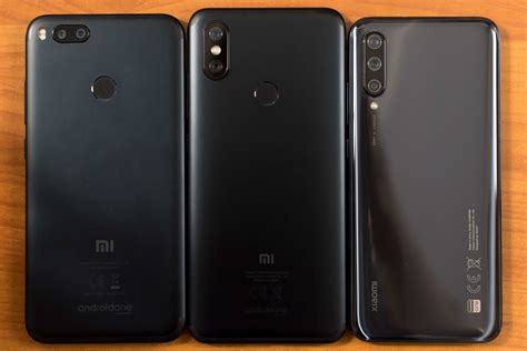 Xiaomi Mi A Series Comparison Xiaomi Android One Smartphones