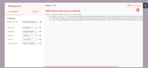 Change Multiple Column Values With Monday Questions N N