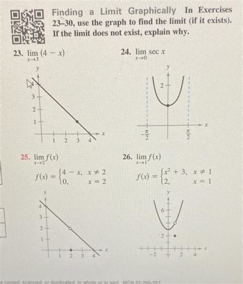 Solved Finding A Limit Graphically In Exercises 23 30 Use