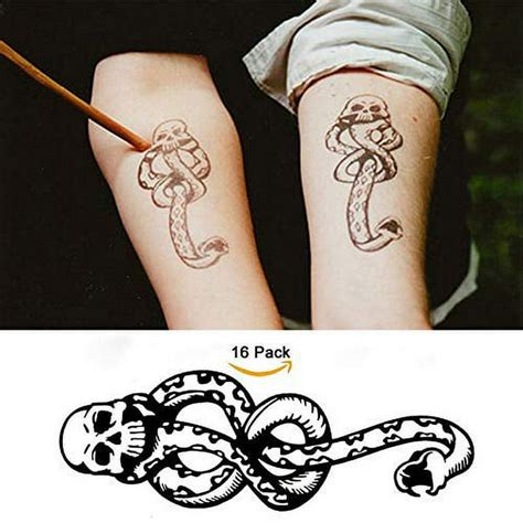 Dark Mark Temporary Tattoo
