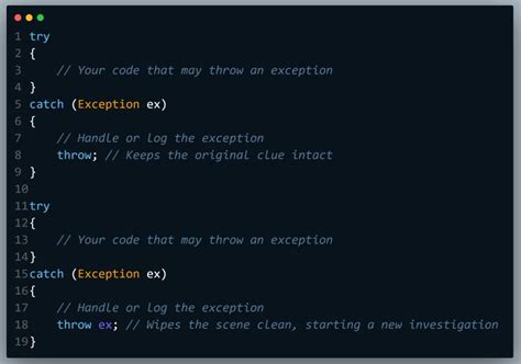 Csharp Csharp Dotnet Exceptionhandling Codingdetective Linkedindiscussion Shivam Upadhyay
