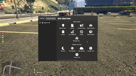 Agaarin Scripts · Solar Admin Panel