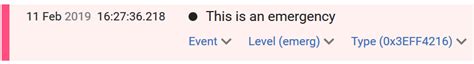Recognize Syslog Severity Keywords In Event Levels · Issue 797