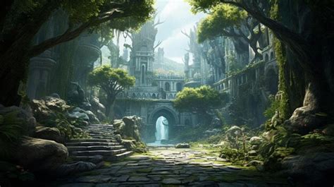 Premium Photo RolePlaying RPG Game Background