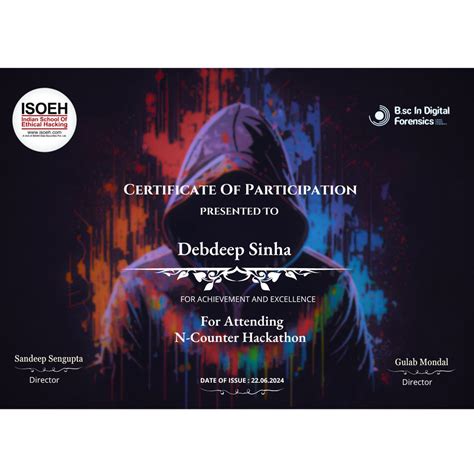 Hackathon Cybersecurity Ethicalhacking Learning Networking Professionalgrowth Isoeh