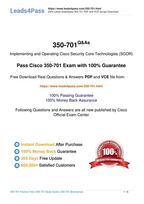 Ppt Cisco 350 701 Dumps Exam Questions Latest Update In September Powerpoint Presentation Id
