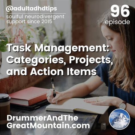 Adult Adhd Tips Task Management Categories Projects And Action