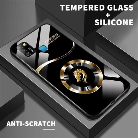 Jual Kaca Glass Case For Infinix Smart 5 Smart 7 8 Spark Go 2023 2024 Spark 20 20c Pop 8 7 Pro