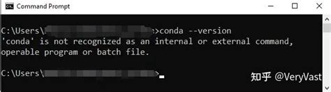 深度学习BUG修复安装Anaconda后报错conda不是内部或外部命令也不是可运行的程序或批处理文件 知乎
