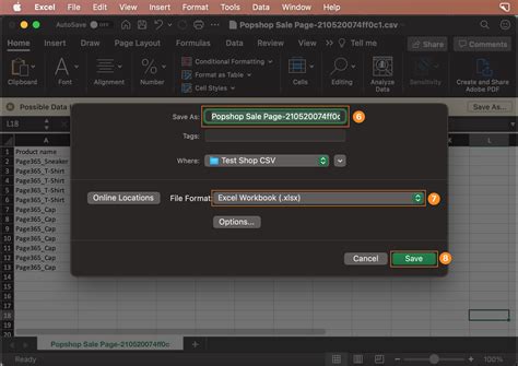 วิธีเปิดไฟล์ Csv ที่ Export จากระบบ Page365 Help Center