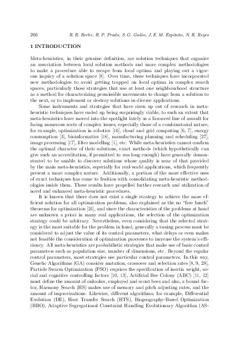 Specific Parameter Free Global Optimization To Speed Up Setting And
