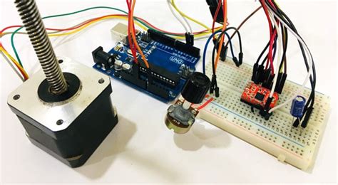 Controlling Nema 17 Stepper Motor With Arduino And A4988 Stepper Driver Module