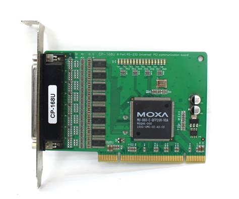 Moxa Cp 168u 8 Port Universal Pci Communication Board