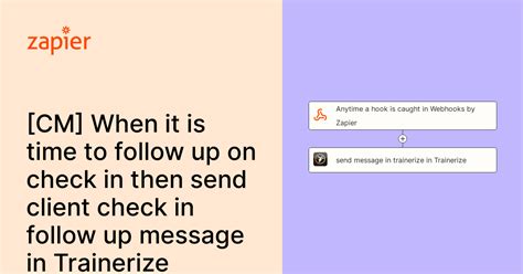 anytime a hook is caught in webhooks by zapier send message in
