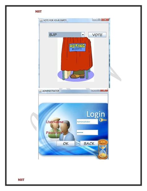 Online Voting System Project File DOC Internet Computing