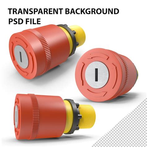 premium psd emergency stop key reset png