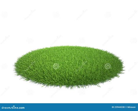 Round Area Of Green Grass Stock Illustration Illustration Of Outdoors