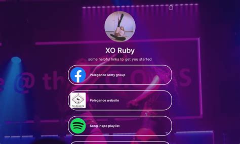 Xo Rubys Flowpage