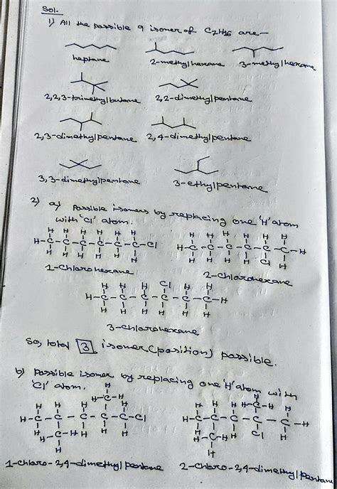 [solved] 1 Skeletal Structural Isomers Draw And Name All 9 Isomers Of Course Hero