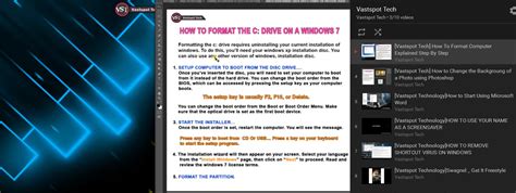 HOW TO FORMAT COMPUTER EXPLAINED STEP BY STEP VSTech HOW TO FORMAT COMPUTER EXPLAINED STEP BY STEP VSTech