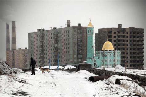 россия город зимой мрак | Norilsk, Online photography, Magazine photography