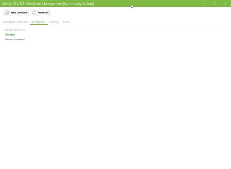 Obtaining A Server Certificate From Lets Encrypt Using Certify The Web Gladinet