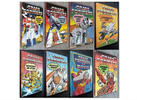 Transformers Ladybird Book 1 8 Lot Hobbies And Toys Books And Magazines